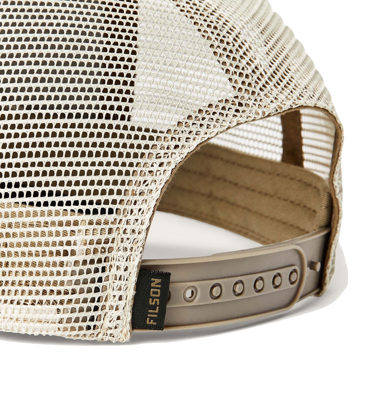 Filson - Dry Tin Cloth Logger Mesh Cap - Gray Khaki