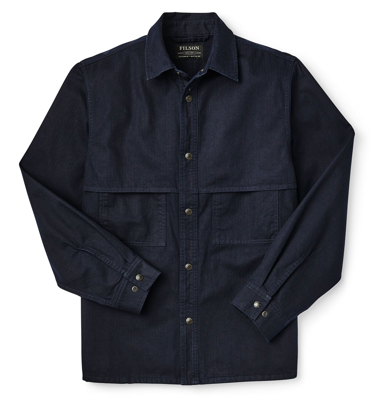 Filson - Herringbone Jac-Shirt - Night Sky
