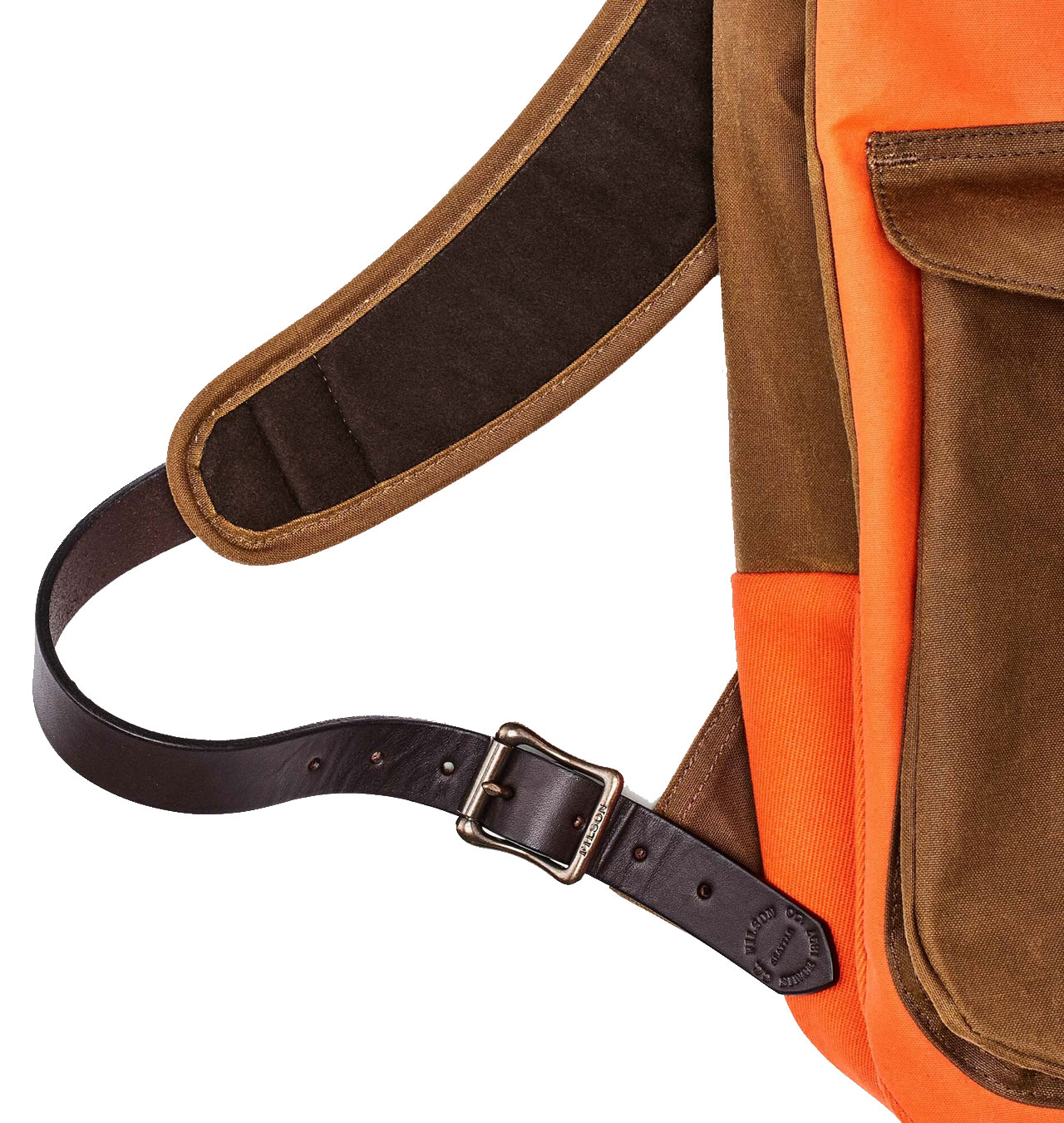 Filson - Journeyman Backpack - Dark Tan/Flame