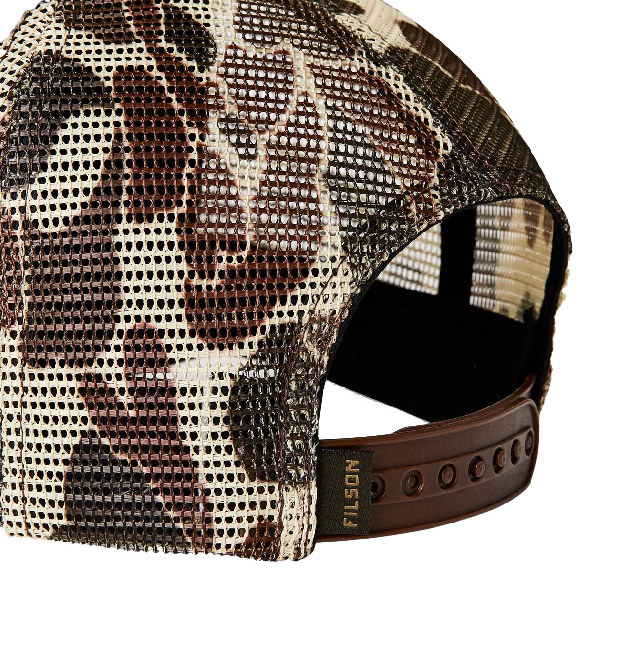 Filson - Logger Mesh Cap - Brown Camo/Scenic | Sverige