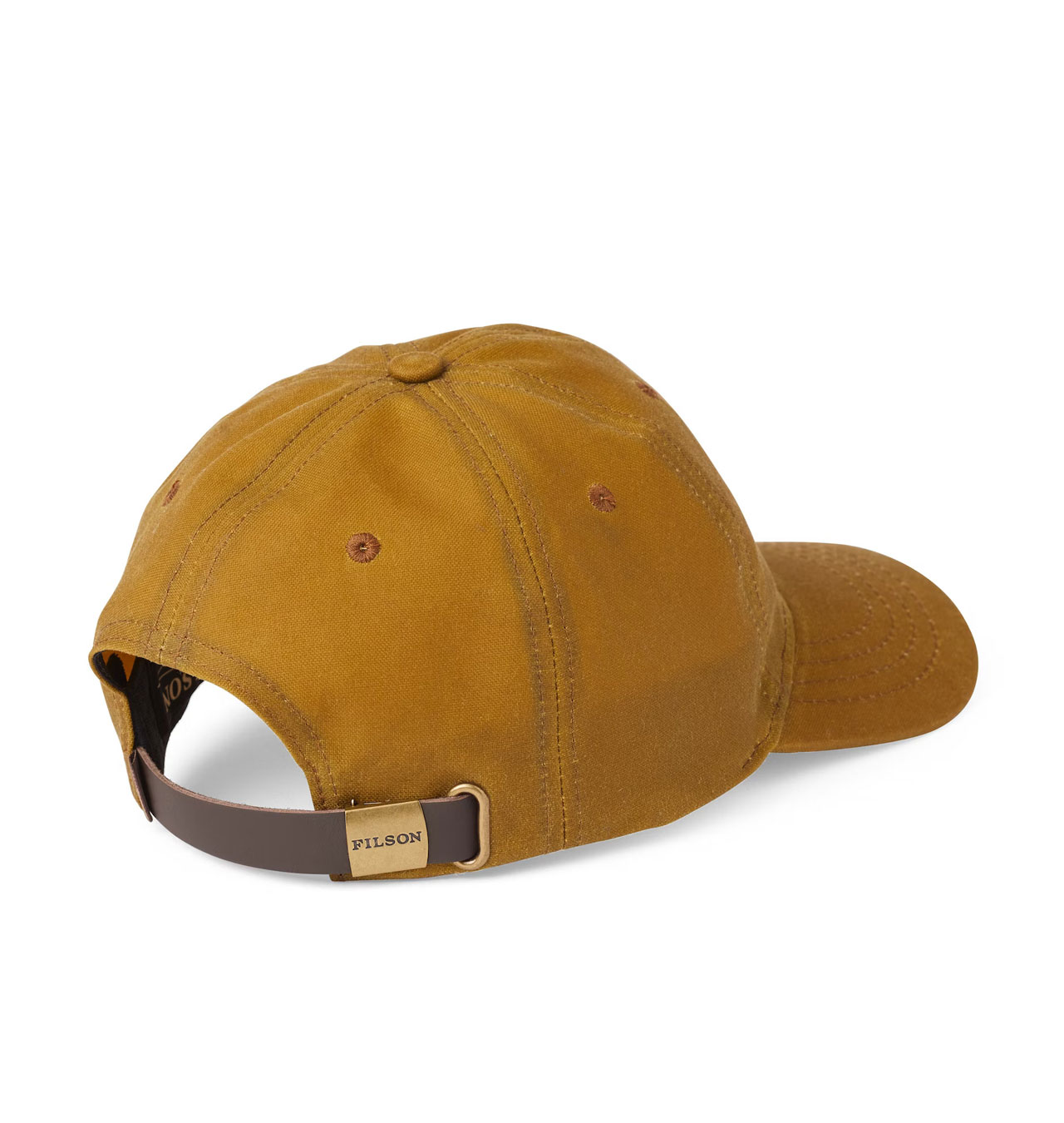 Filson - Oil Tin Low-Profile Cap - Dark Tan | Sverige