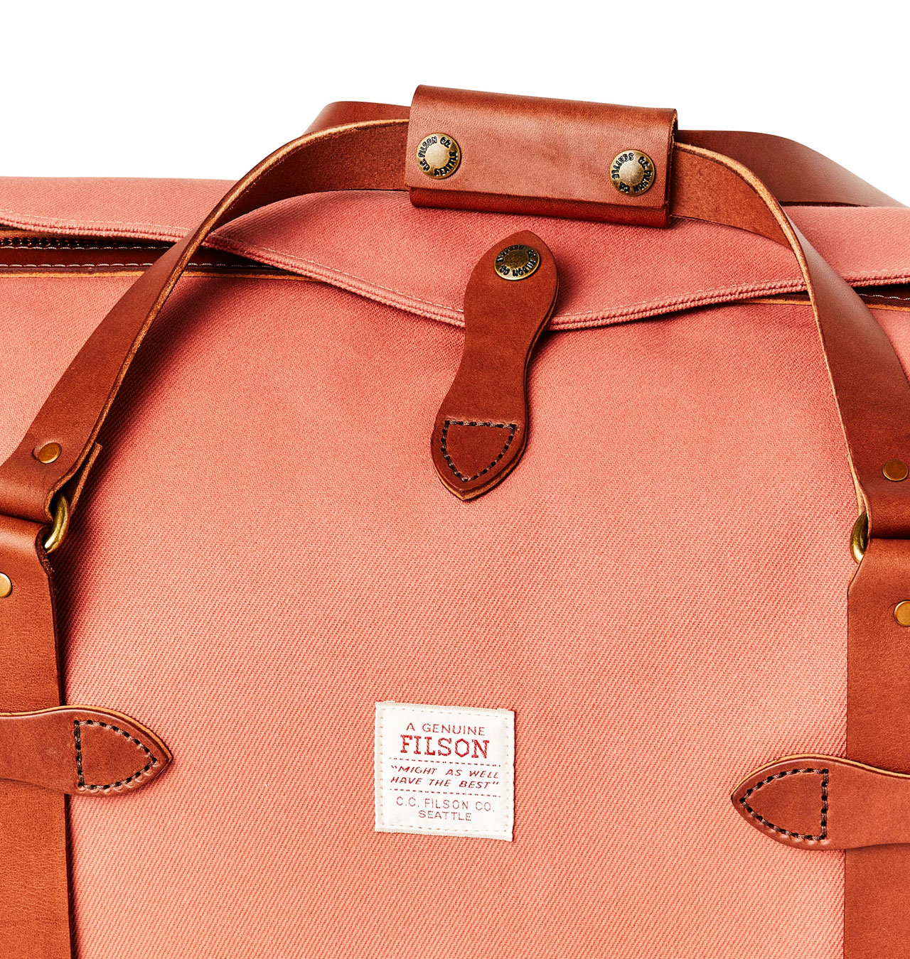 Filson - Rugged Twill Medium Duffle - Cedar Red