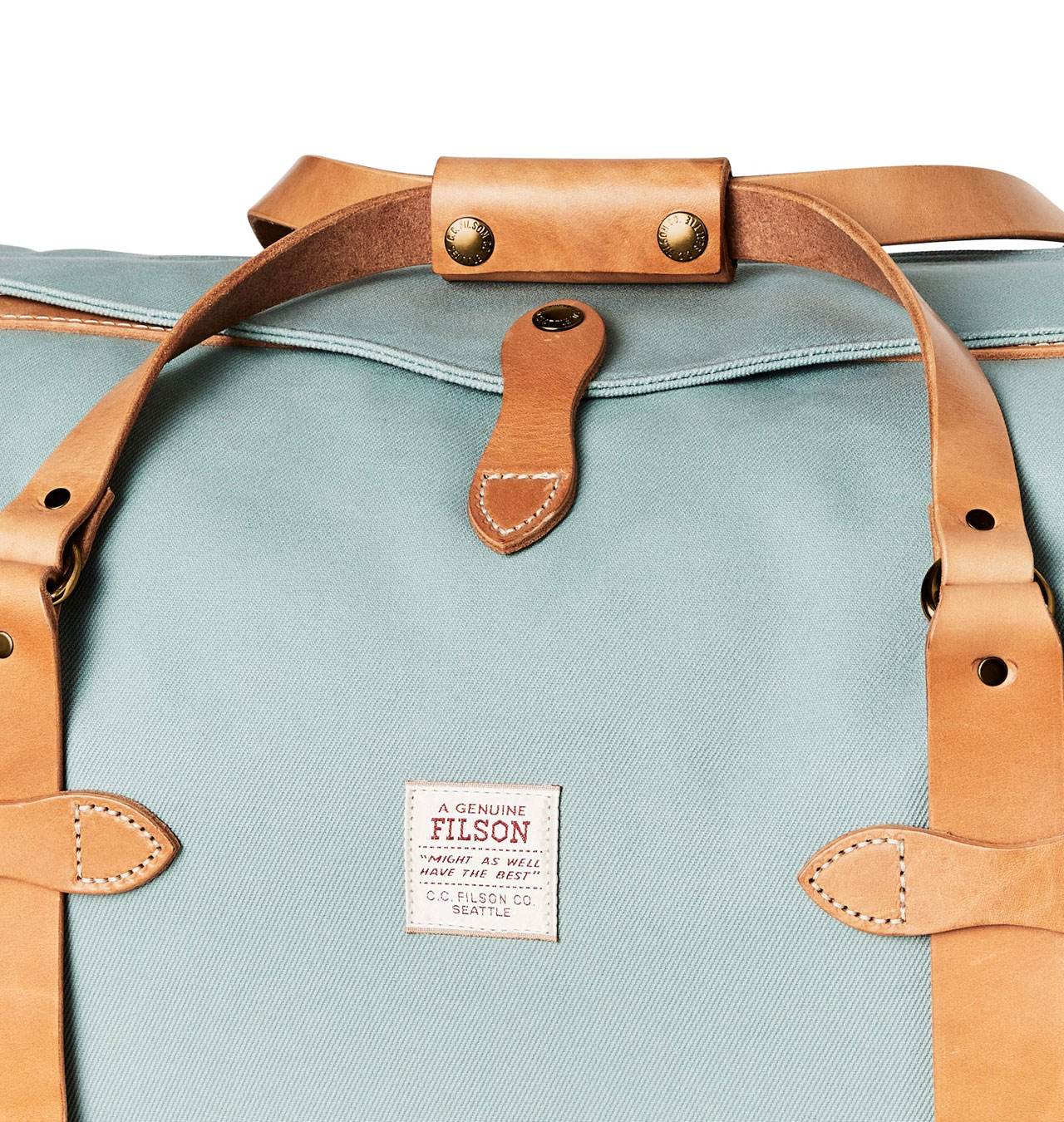 Filson - Rugged Twill Medium Duffle - Lake Green | Sverige