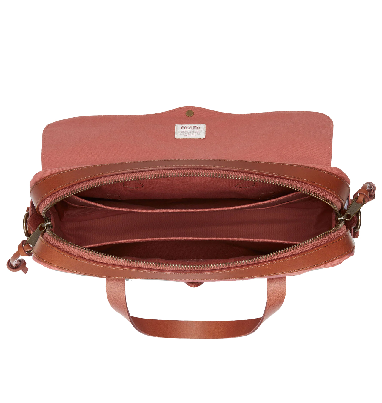 Filson - Rugged Twill Original Briefcase - Cedar Red