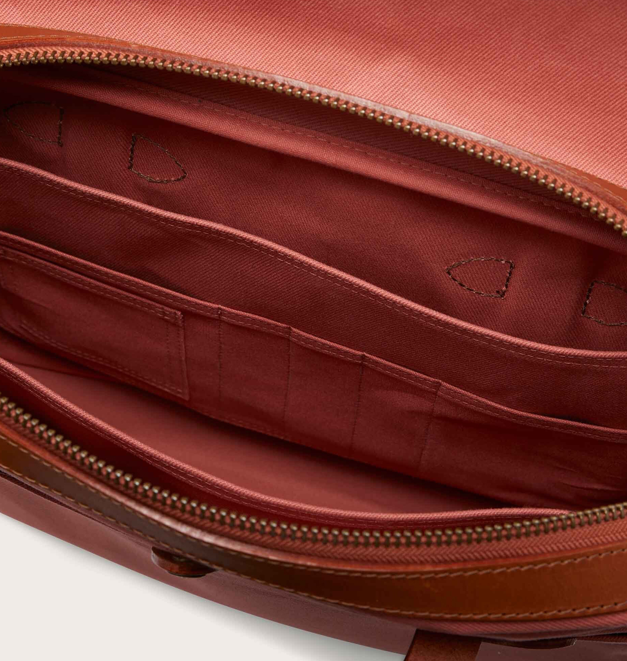 Filson - Rugged Twill Original Briefcase - Cedar Red