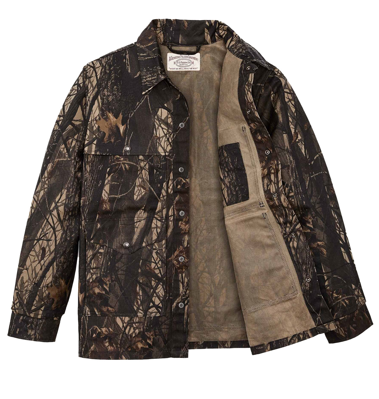 Filson - Tin Cloth Cruiser Jacket - Realtree Hardwoods Camo | Sverige