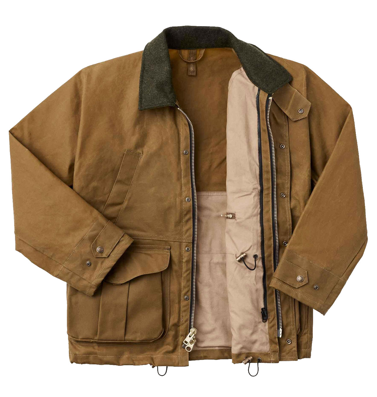 Filson - Tin Cloth Field Jacket - Dark Tan | Sverige