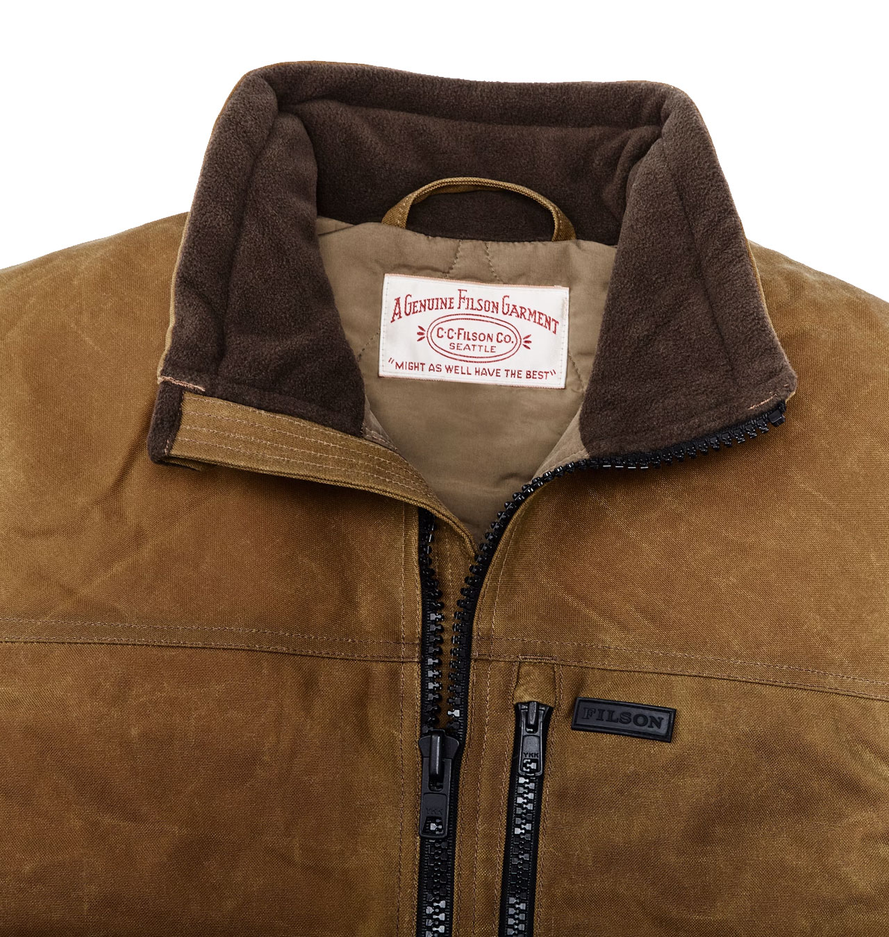 Filson - Tin Cloth Primaloft® Vest - Dark Tan