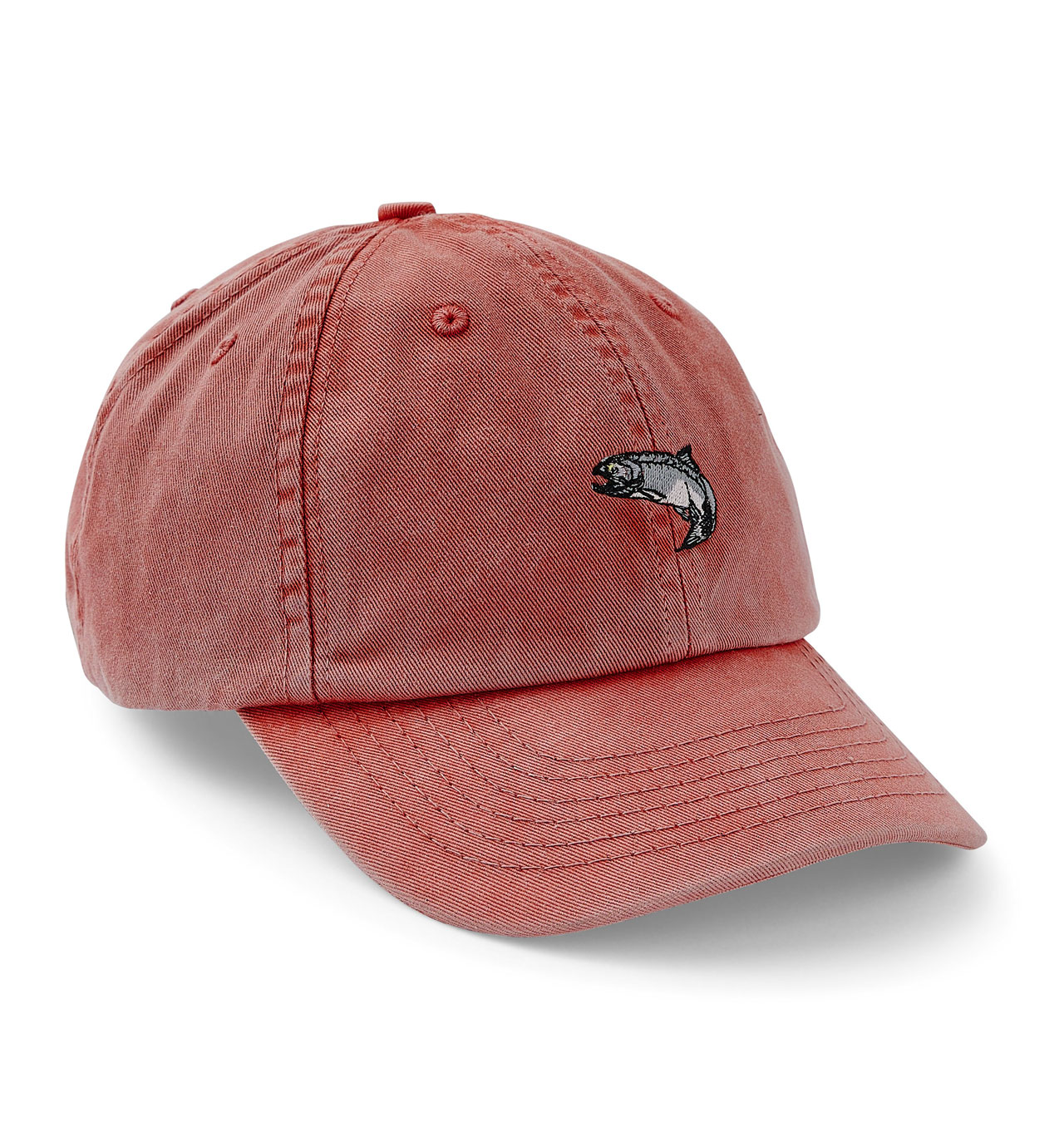 Filson - Washed Low-Profile Cap - Faded Red Salmon