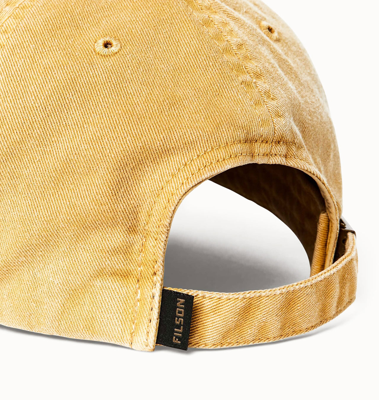 Filson - Washed Low-Profile Logger Cap - Lemon/Elk