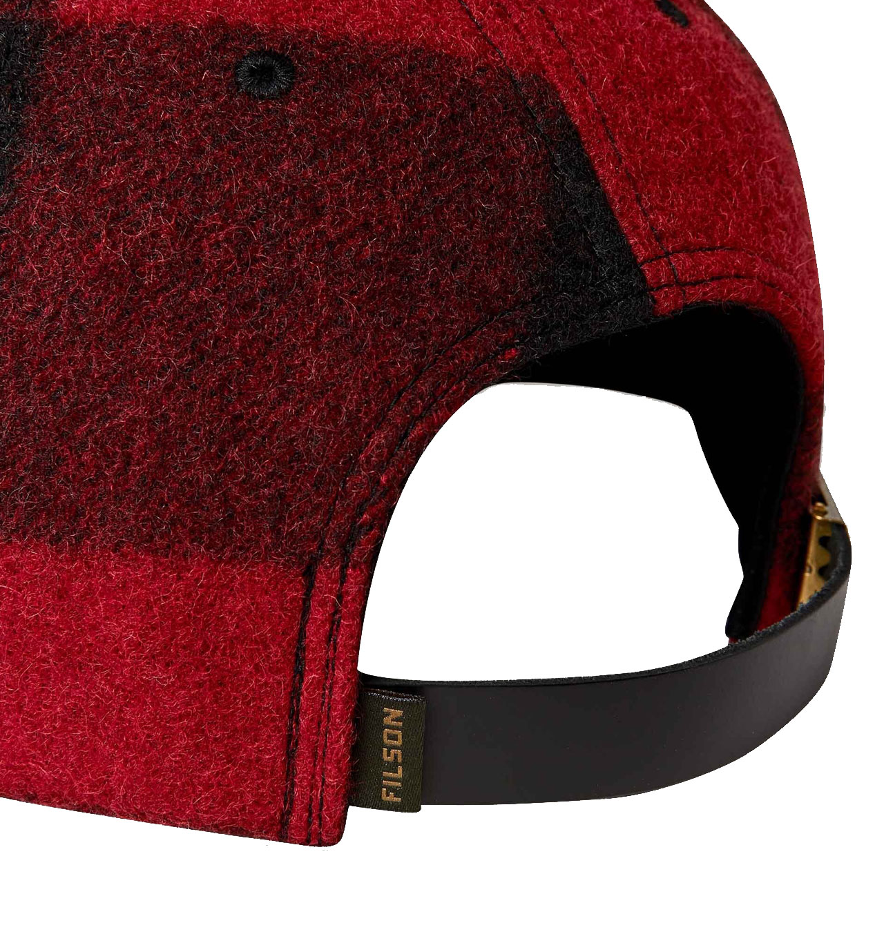 Filson - Wool Logger Cap - Red/Black Heritage