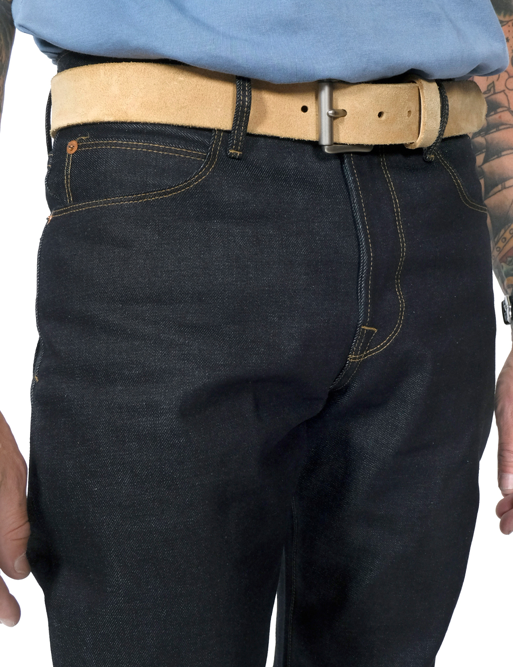 Freenote Cloth - Belford Straight Kaihara Denim Jeans - 14.25 oz