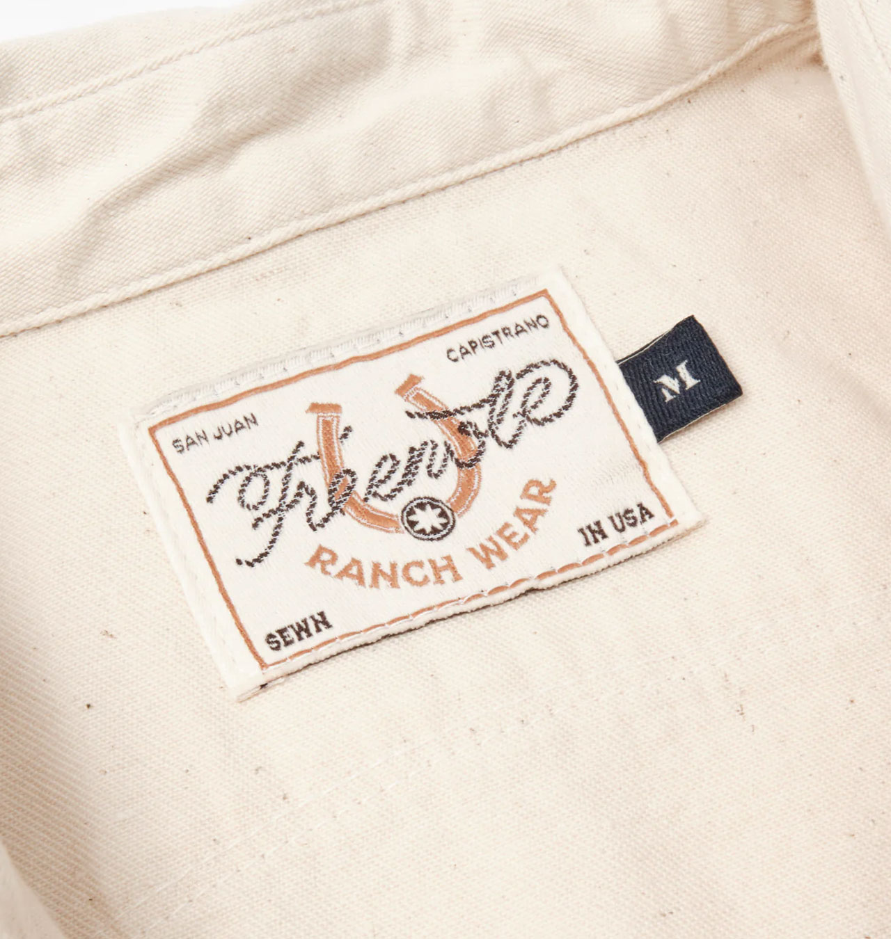 Freenote Cloth - Calico Western Denim Shirt - Albatross Denim