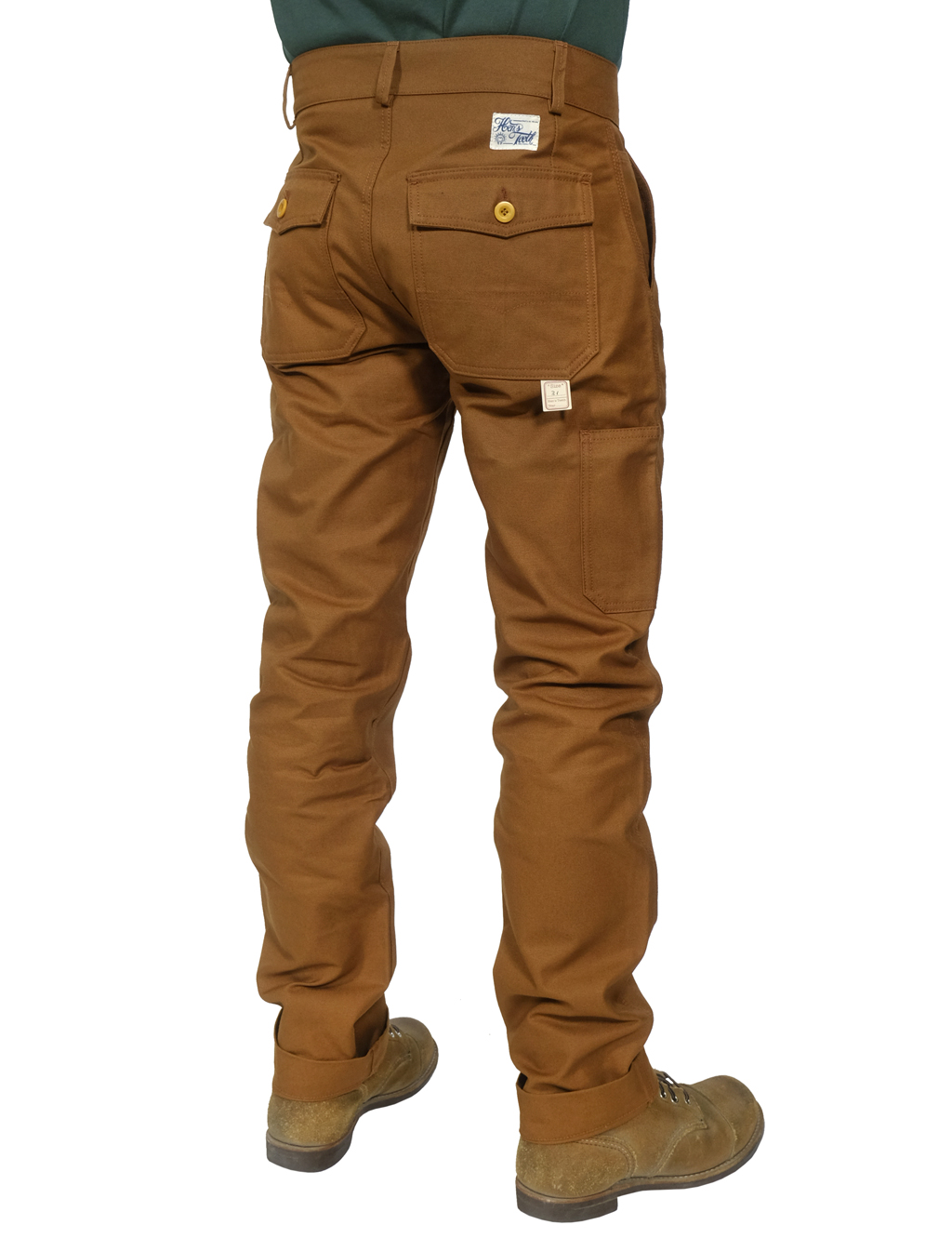 Hens Teeth - Duck Canvas Work Pant - Brown Duck