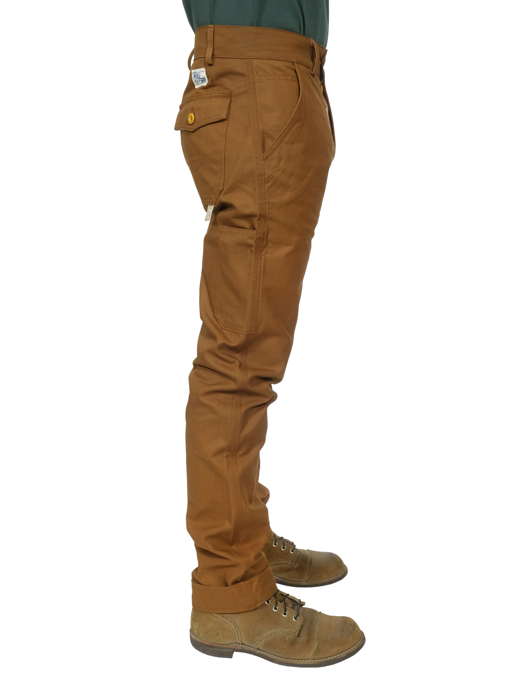 Hens Teeth - Duck Canvas Work Pant - Brown Duck