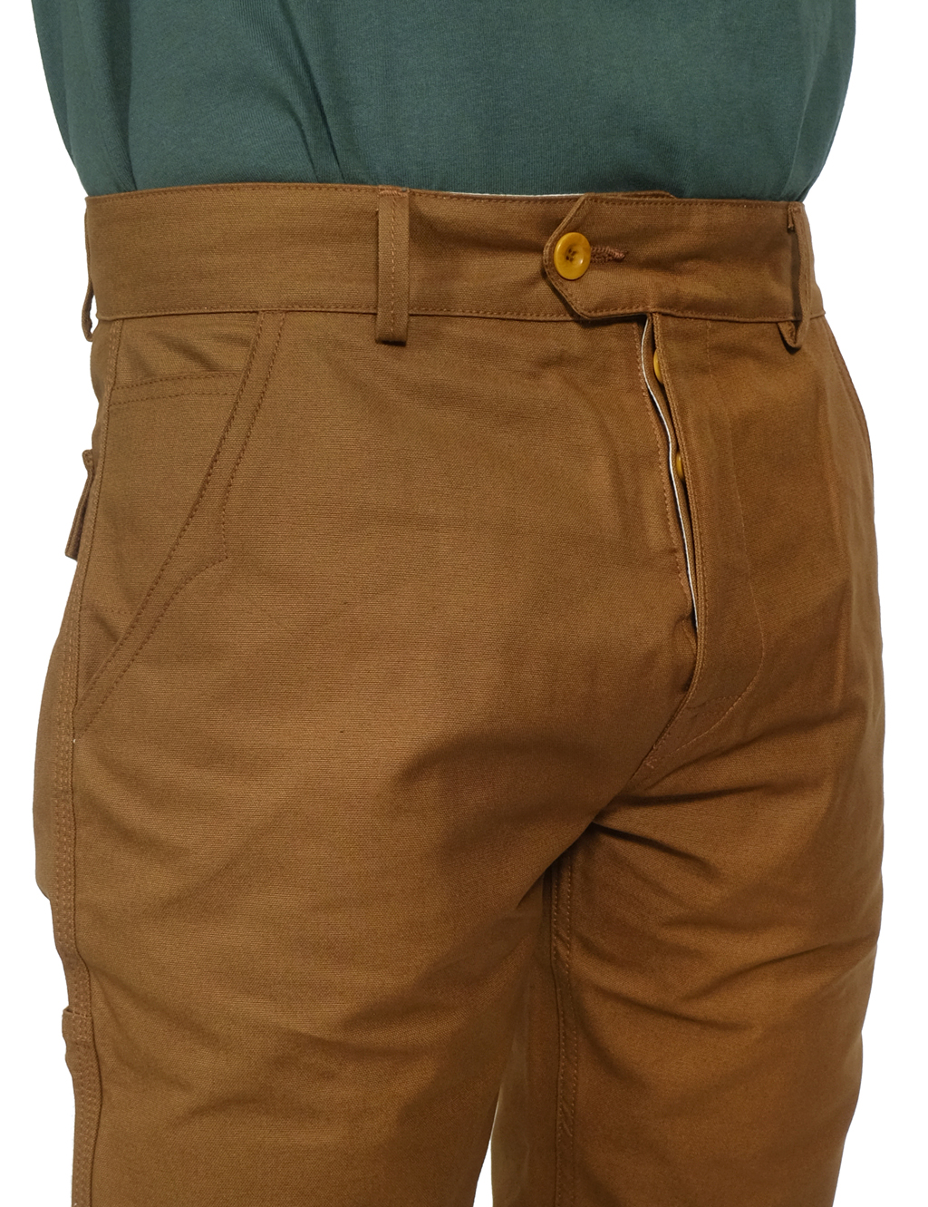 Hens Teeth - Duck Canvas Work Pant - Brown Duck