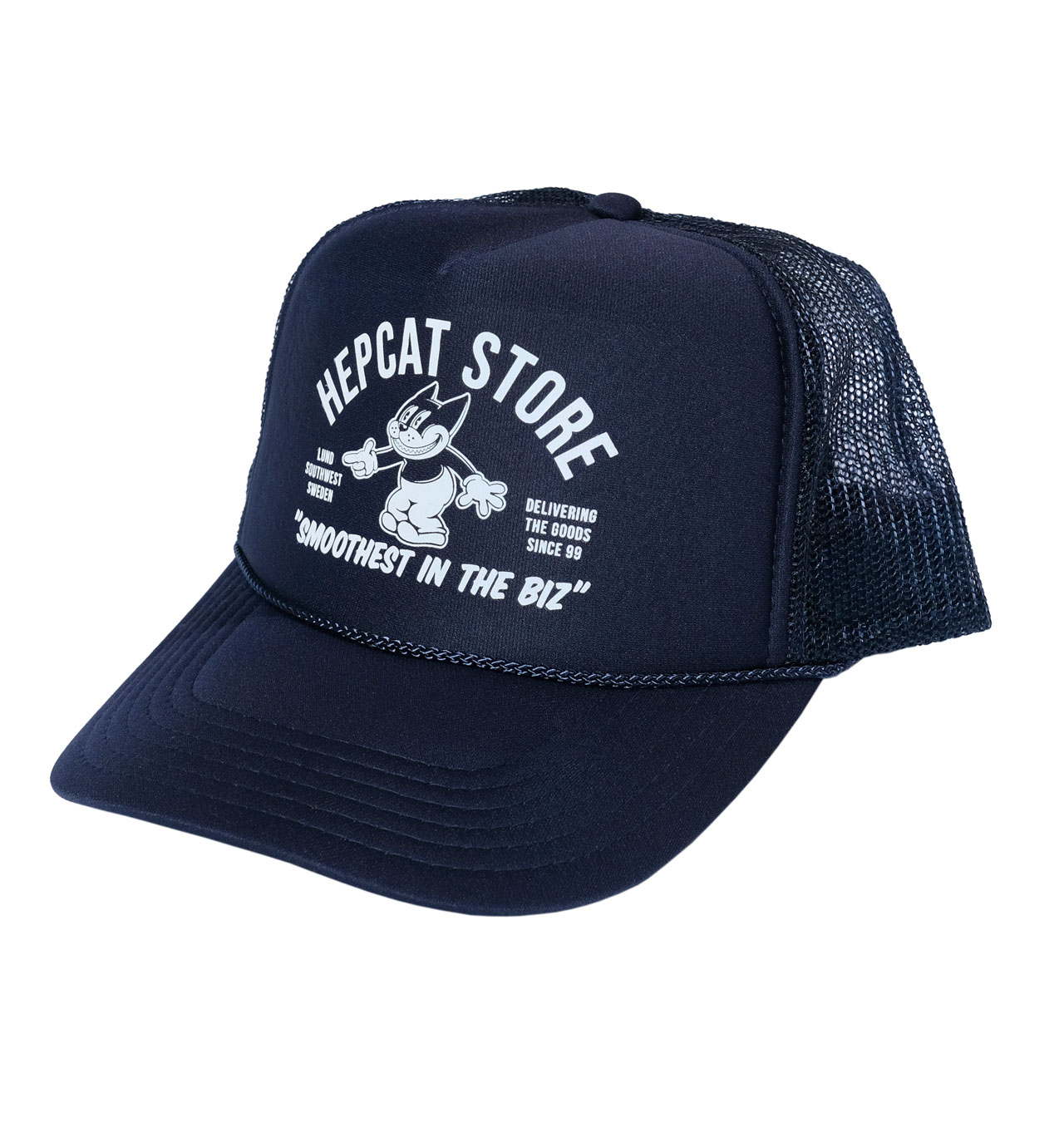 HepCat - Smoothest In The Bizz Trucker Cap - Navy