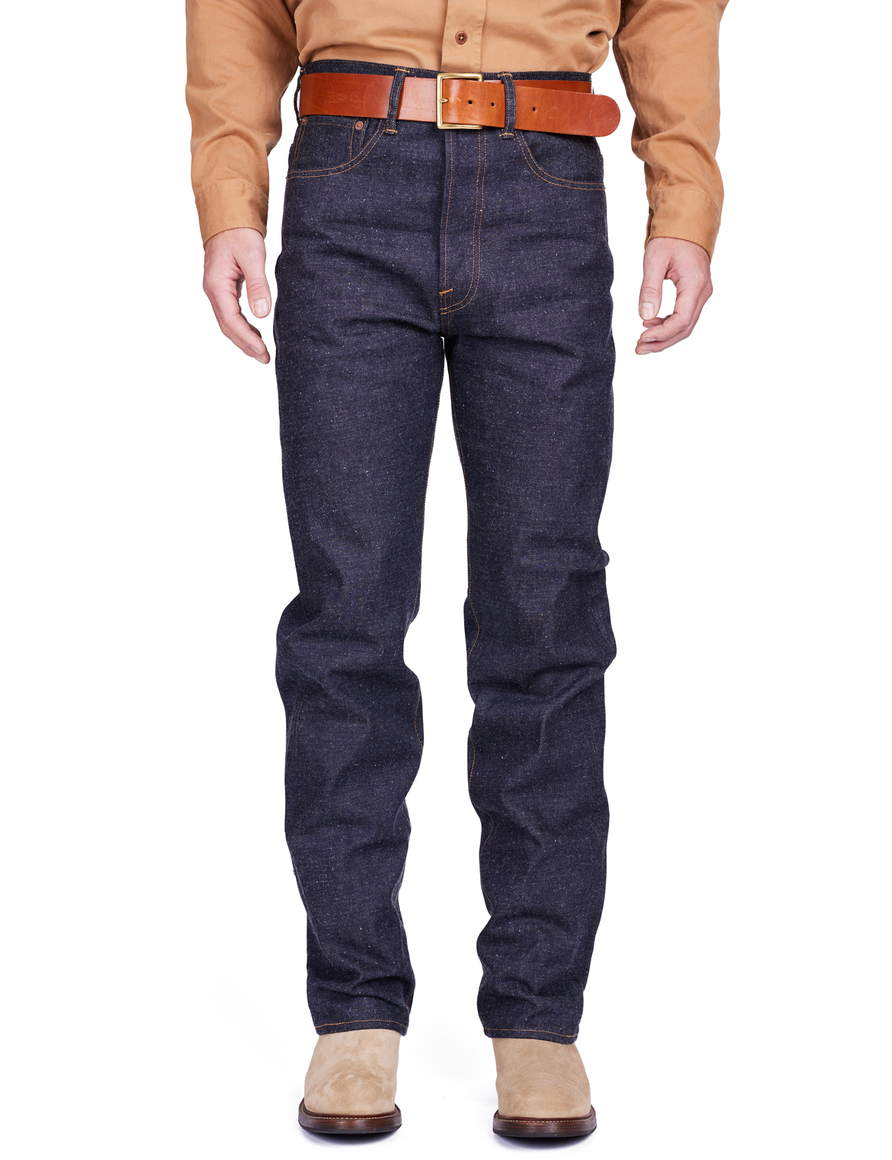 Indigofera - Kain Kobakama Wolly Denim Jeans - 14 oz