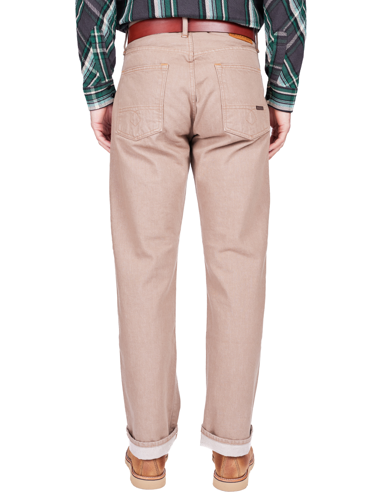 Indigofera - Kirk Dusk Denim Jeans Rinsed Khaki - 13,5oz