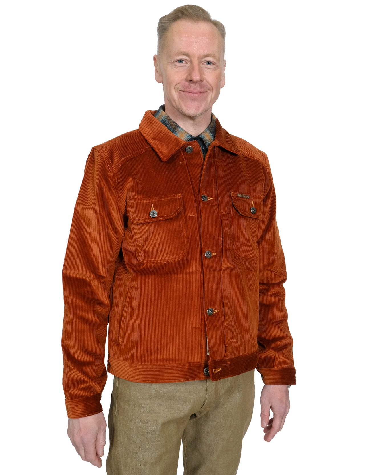 Indigofera - Parsons Lodge Corduroy Jacket - Kanel
