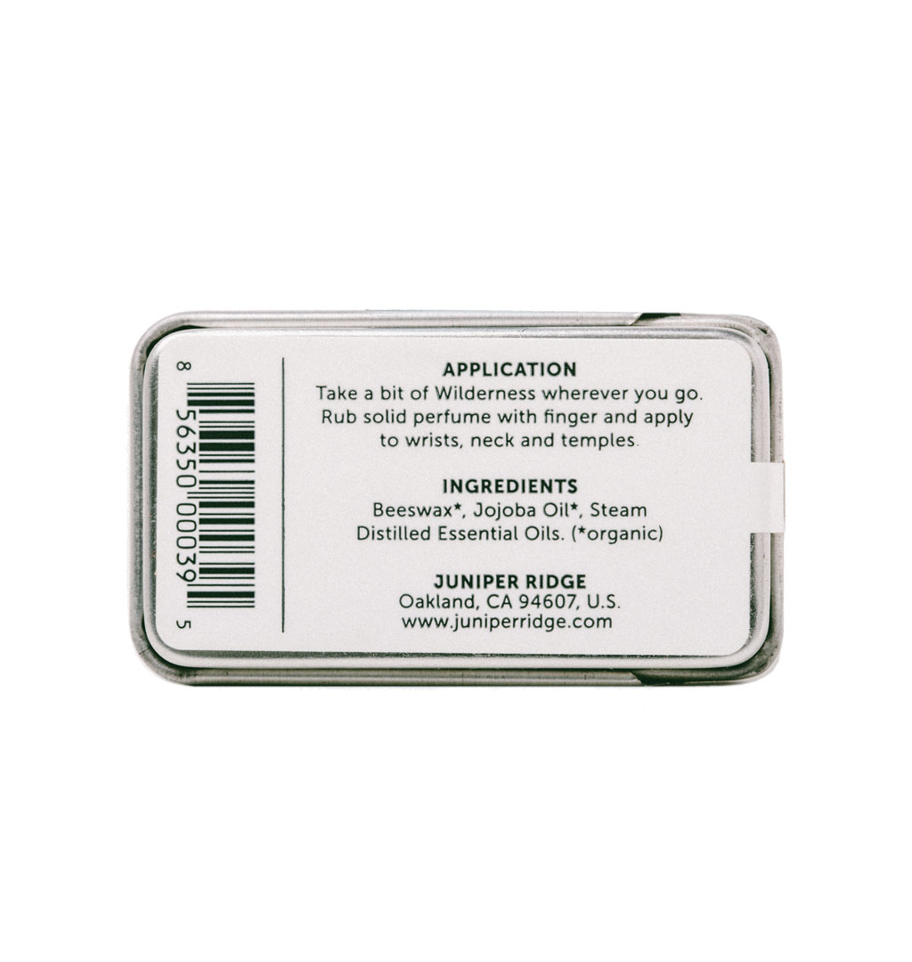 Juniper Ridge - Solid Perfume - White Sage Juniper Ridge - Solid Perfume - White Sage