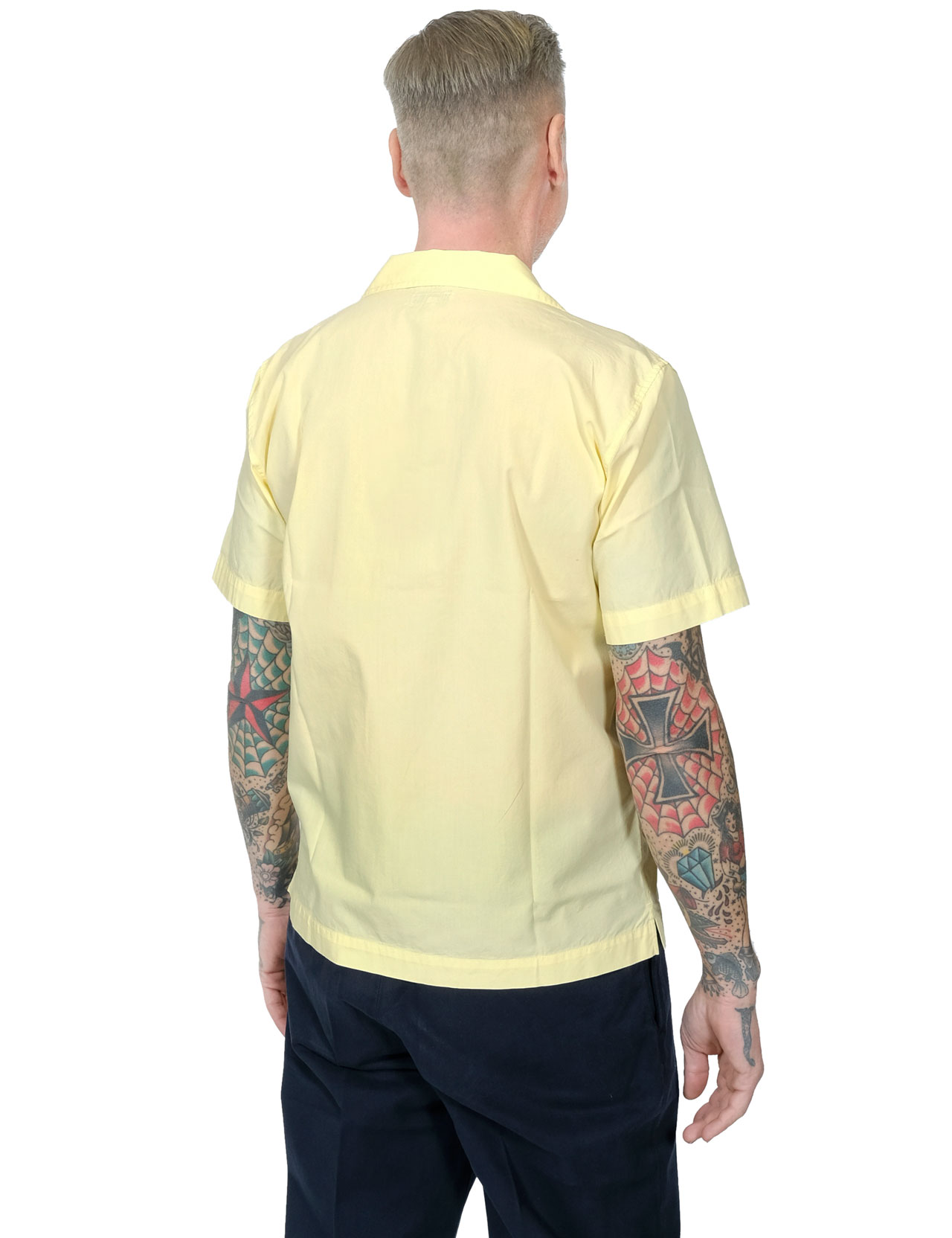 Knickerbocker - Tall Pocket Camp Shirt - Pastel Yellow