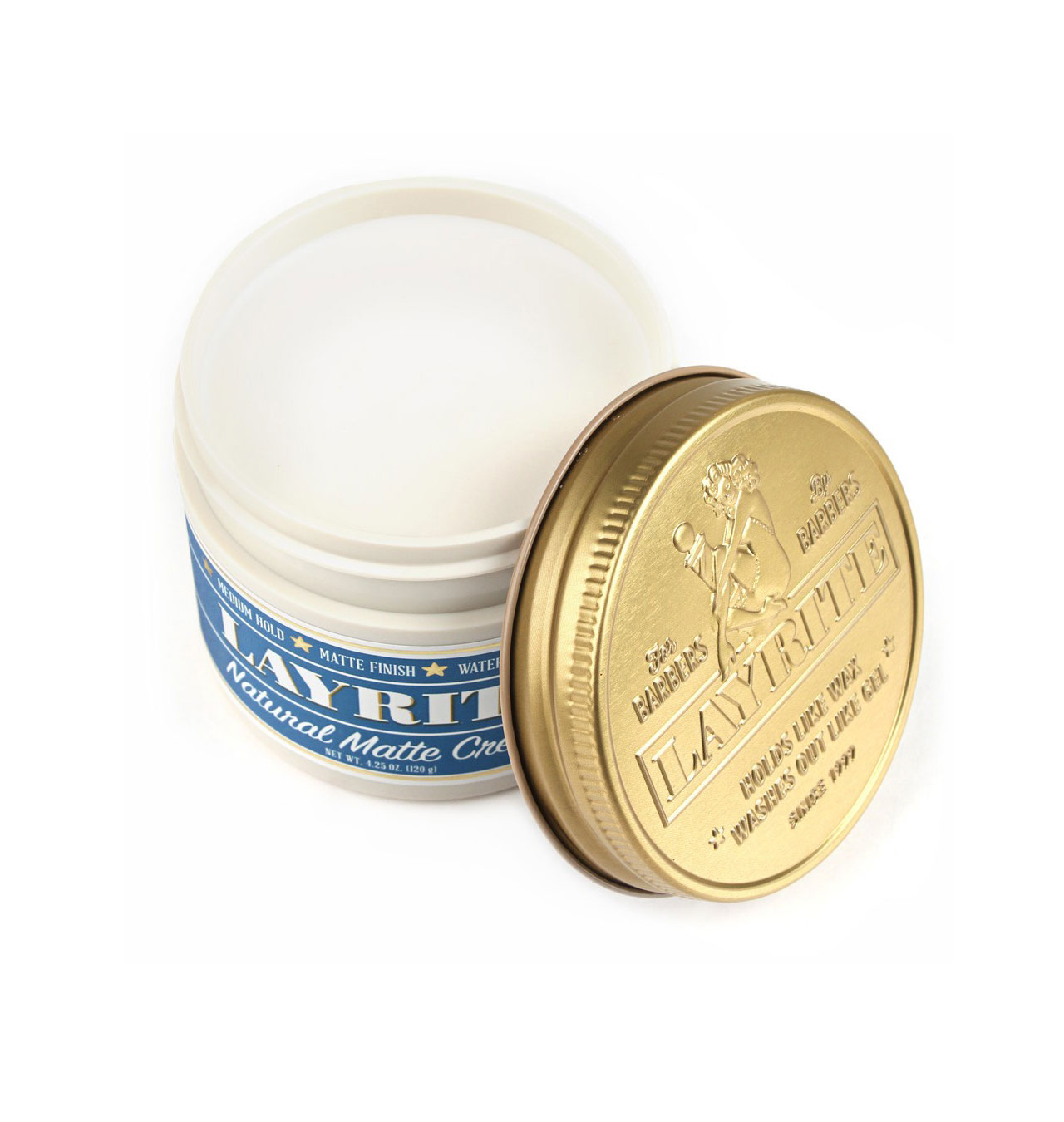 Layrite - Natural Matte Cream - 4,25 oz