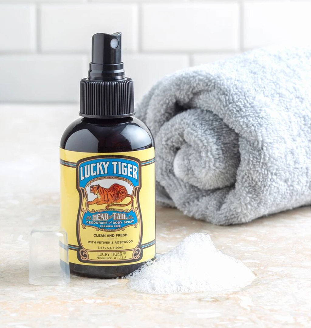 Lucky Tiger - Head to Tail Deodorant & Body Spray