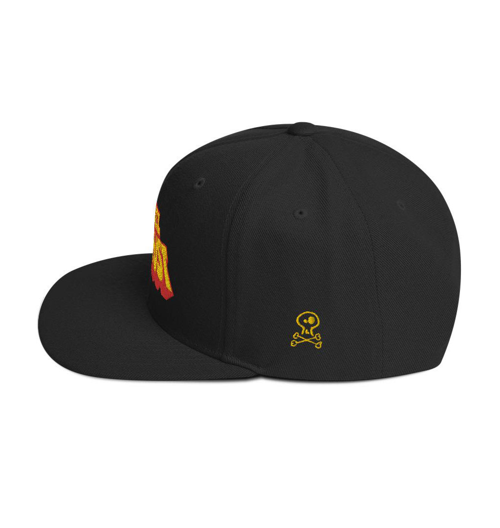 Mangobeard - In Fuzz We Trust Snapback Cap - Black