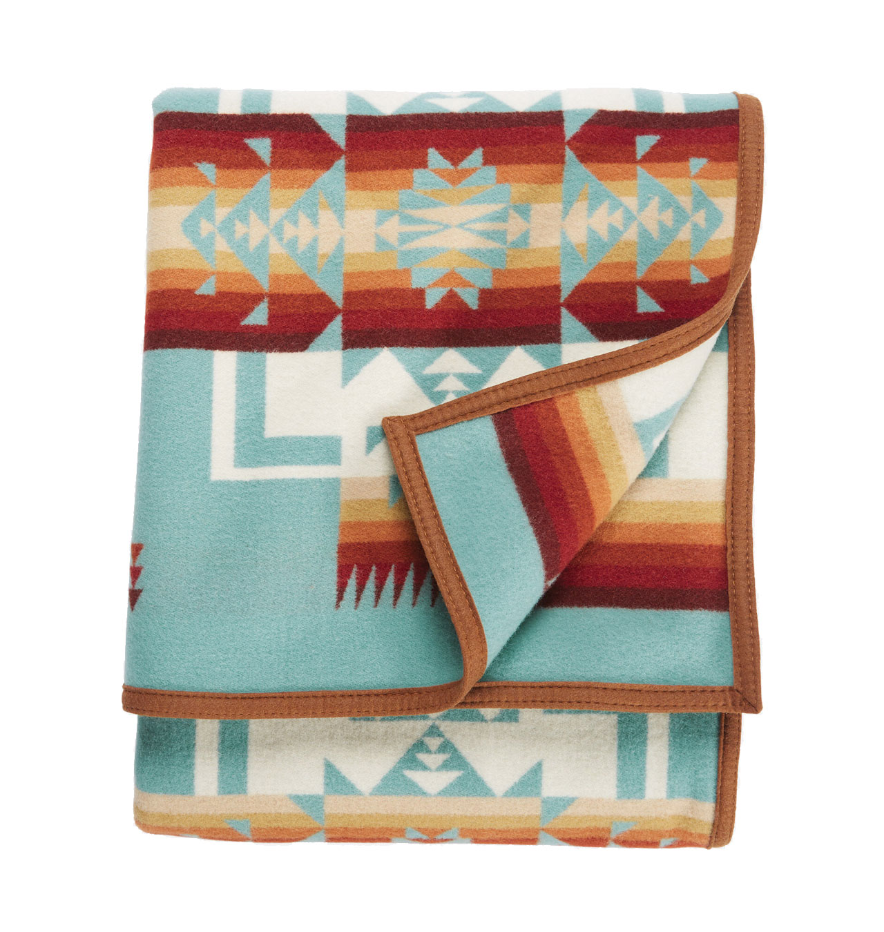 Pendleton - Chief Joseph Wool Blanket - Aqua