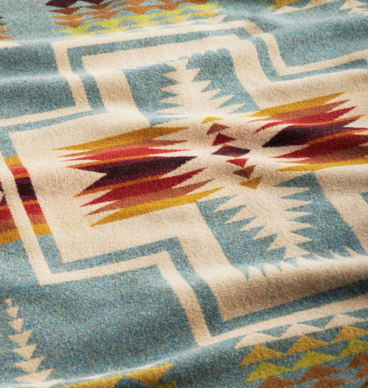 Pendleton - Harding Jacquard Wool Blanket - Shale