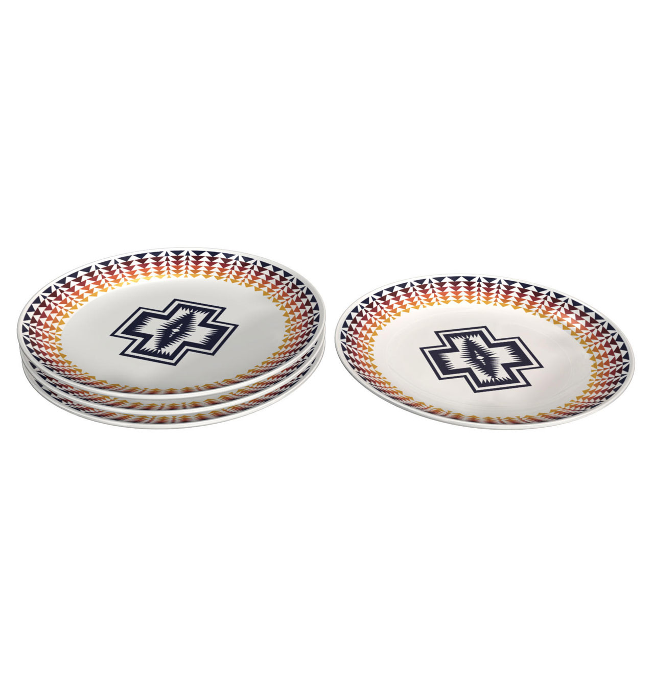 Pendleton - Harding Stoneware Plate Set (4 plates) | Sverige