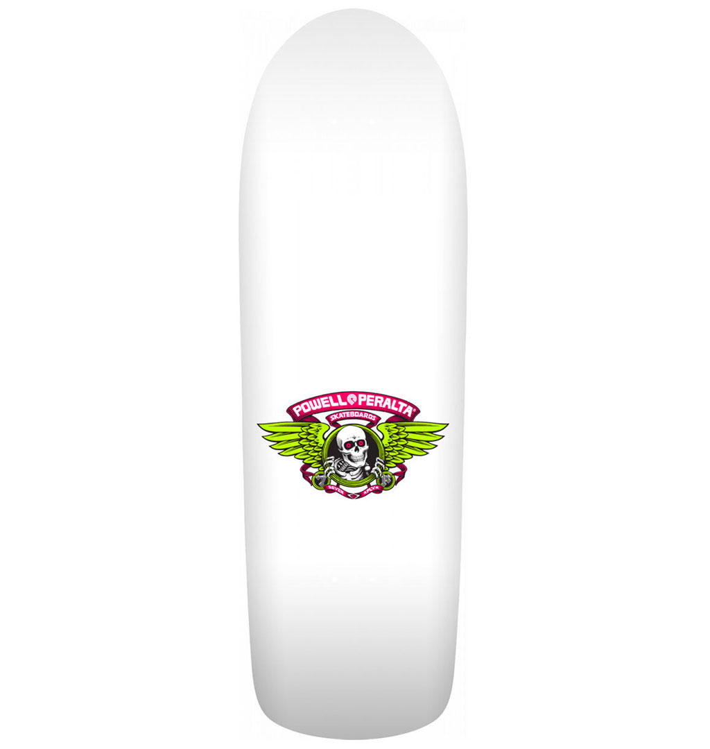 Powell Peralta - Old School Ripper Skateboard Deck White/Pink - 10.0´
