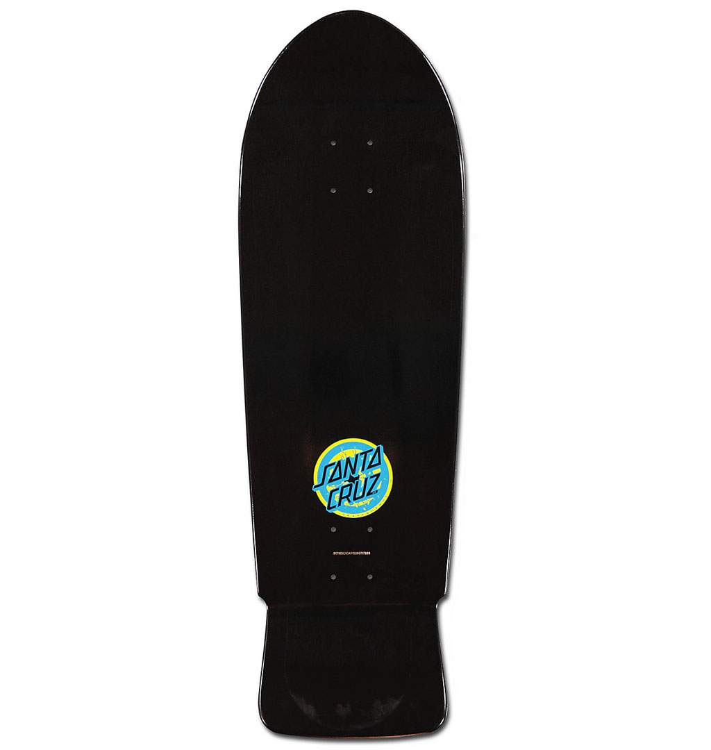 Santa Cruz - Rob Roskopp Target 2 Black Skateboard Deck 10´