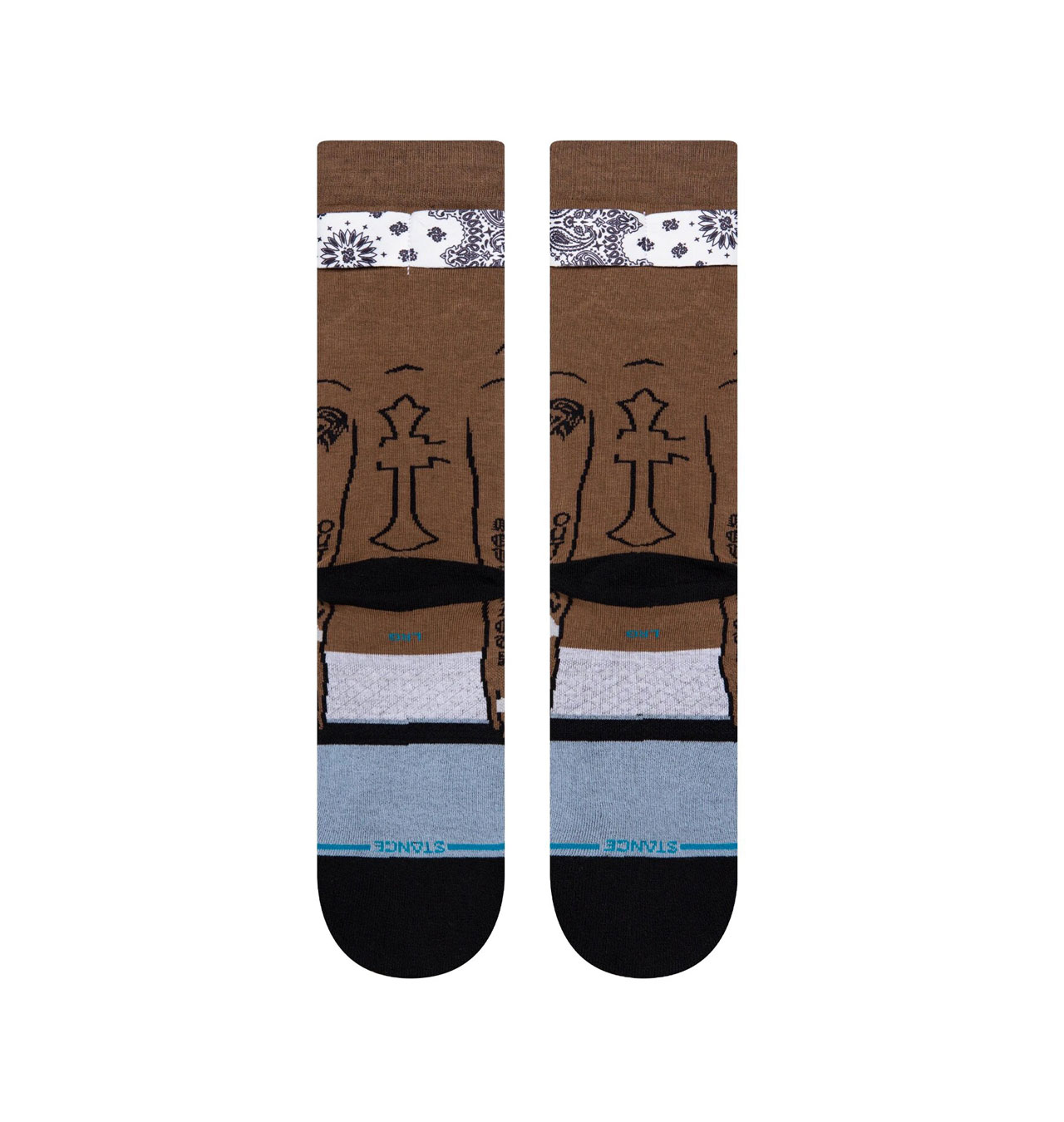Stance - Hip Hop Resurrected Tupac Ressurected Crew Sock | Sverige