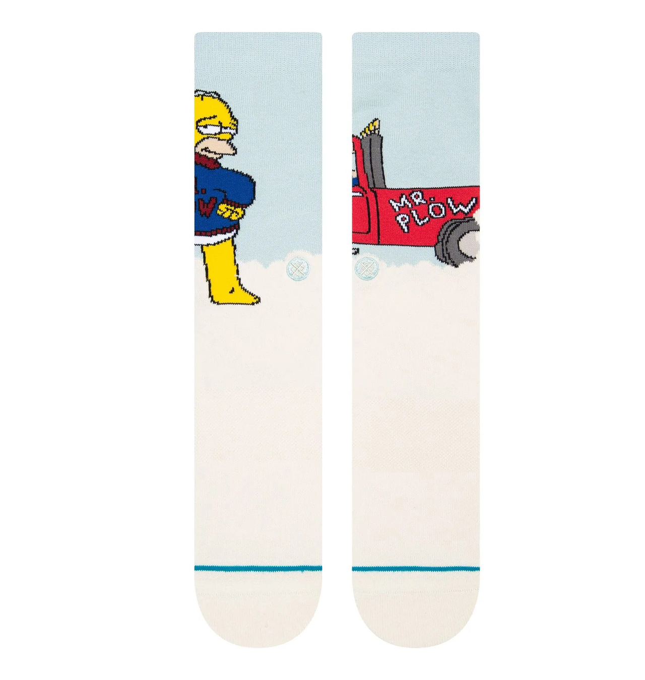 Stance - The Simpsons Mr Plow Crew Sock - Light Blue | Sverige