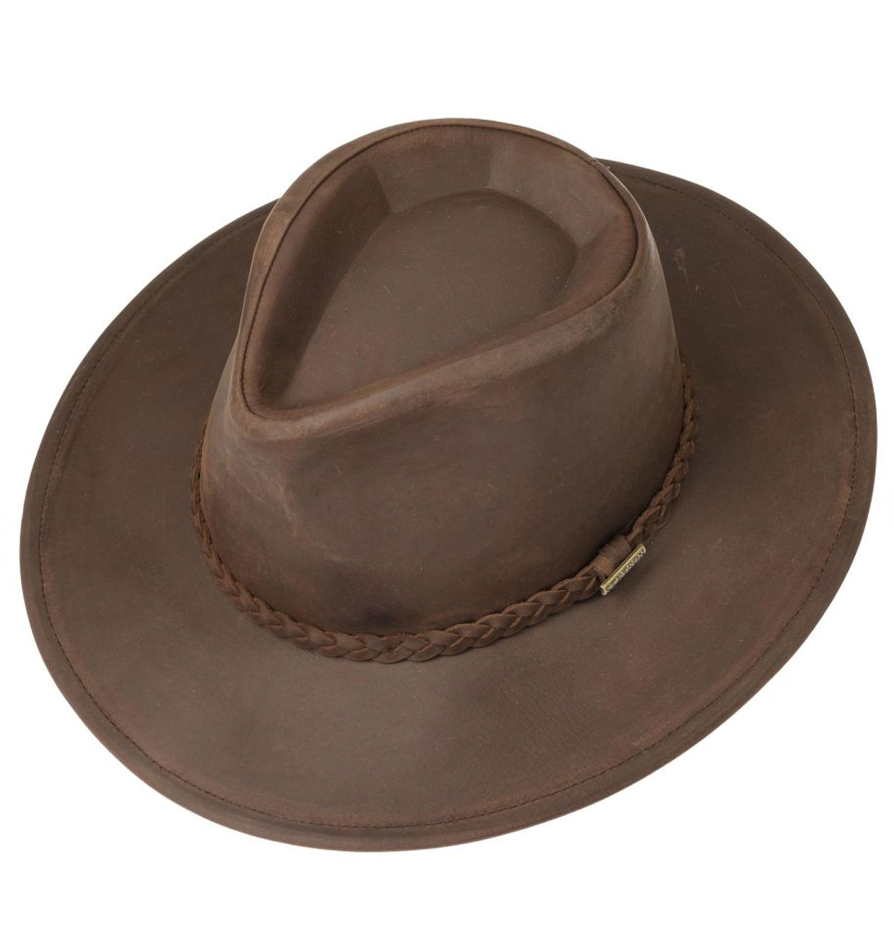 Stetson - Buffalo Leather Western Hat - Brown | Sverige