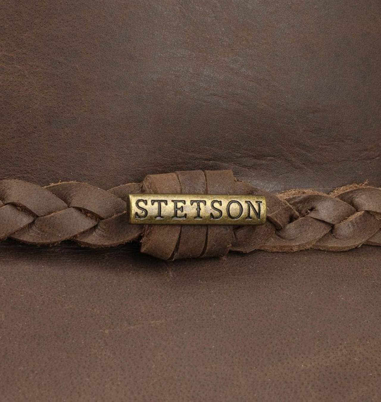Stetson - Buffalo Leather Western Hat - Brown | Sverige