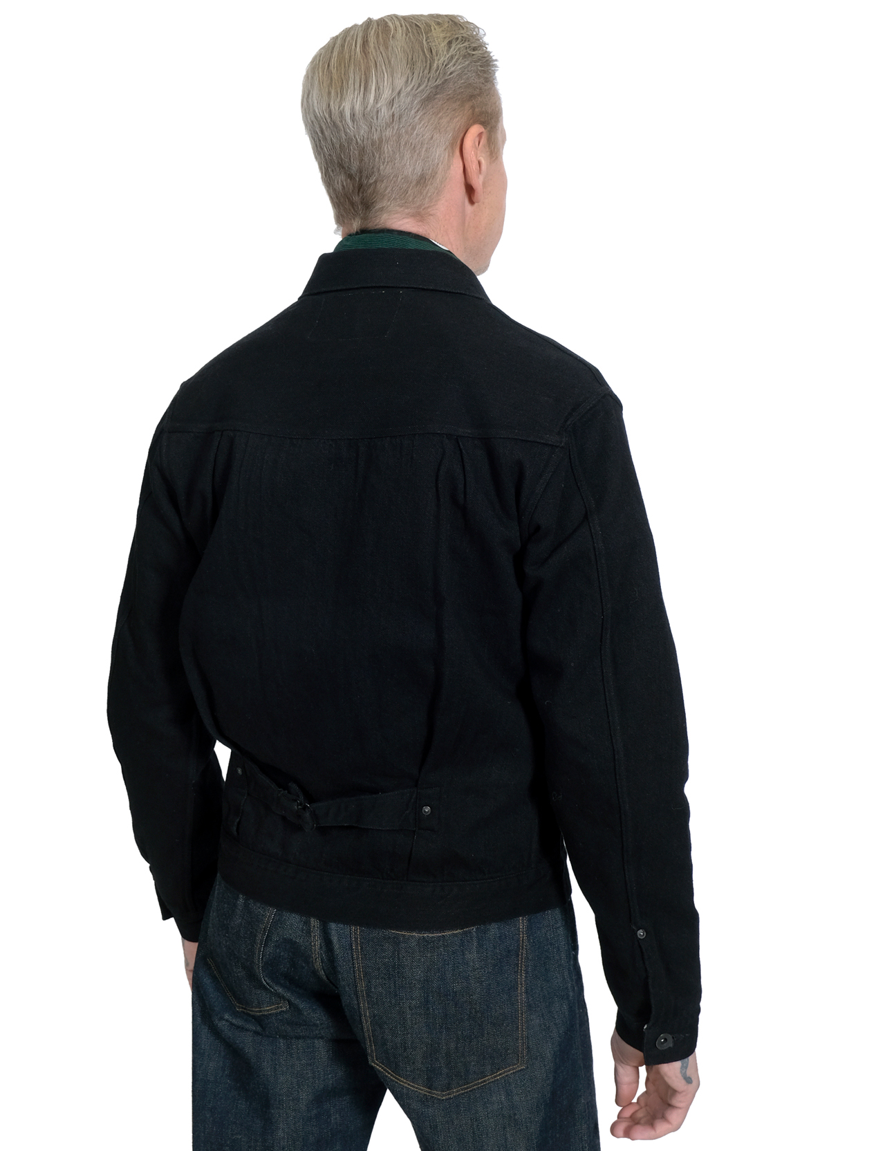 Stevenson Overall Co. - 102 Saddle Horn Type II Denim Jacket - Solid B