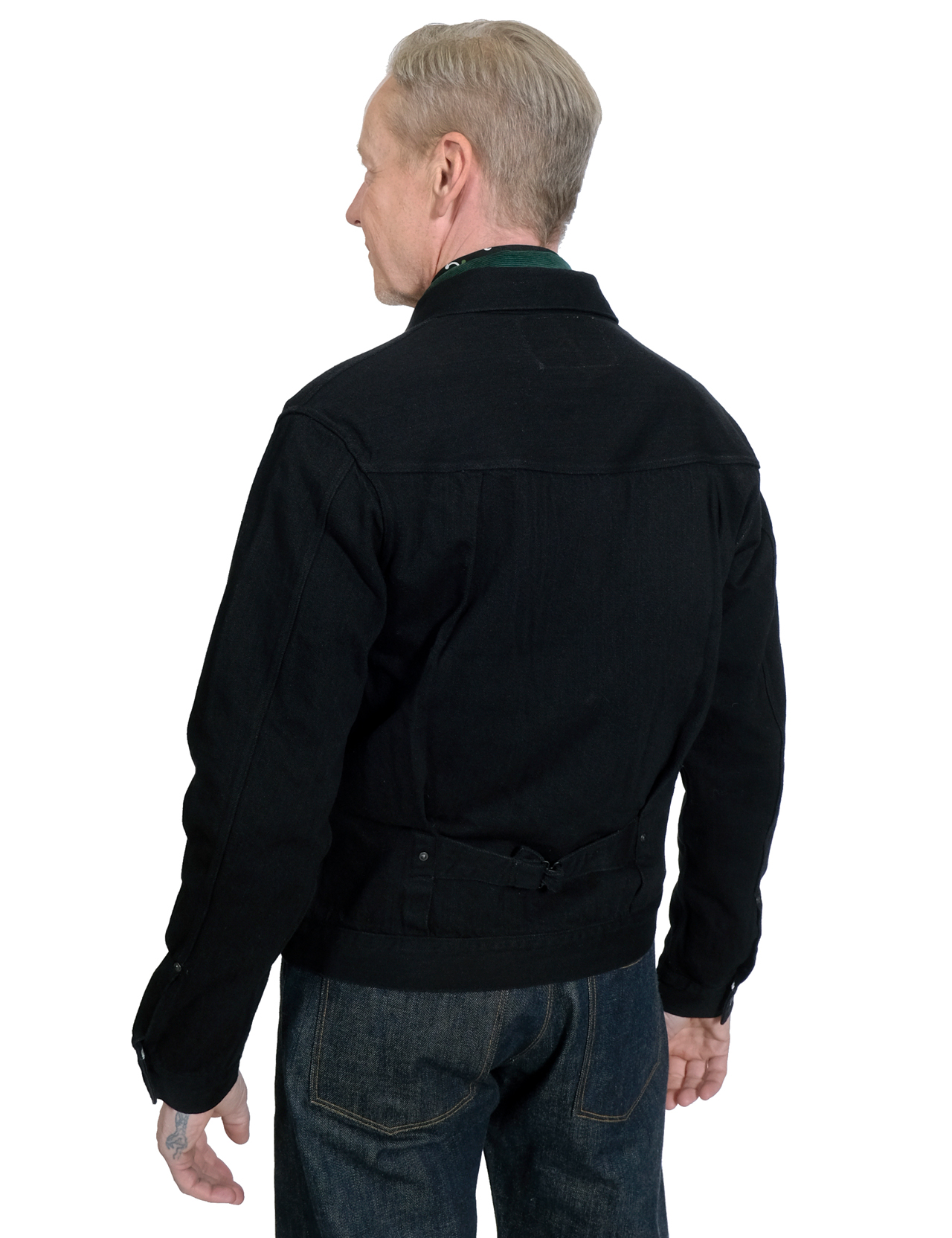 Stevenson Overall Co. - 102 Saddle Horn Type II Denim Jacket - Solid B