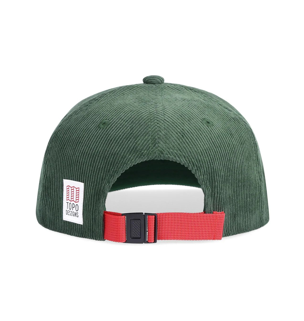 TOPO Designs - Corduroy Trucker Hat Strata Map - Olive
