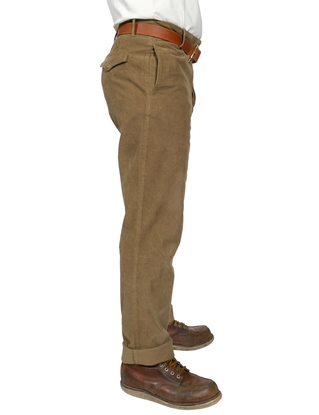 Tellason - Army Chino Well 11 Corduroy - Taupe