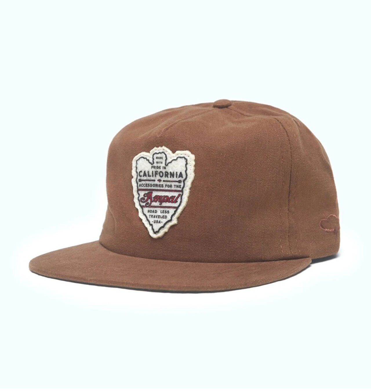 The Ampal Creative - Arrow Strapback Cap - Brown