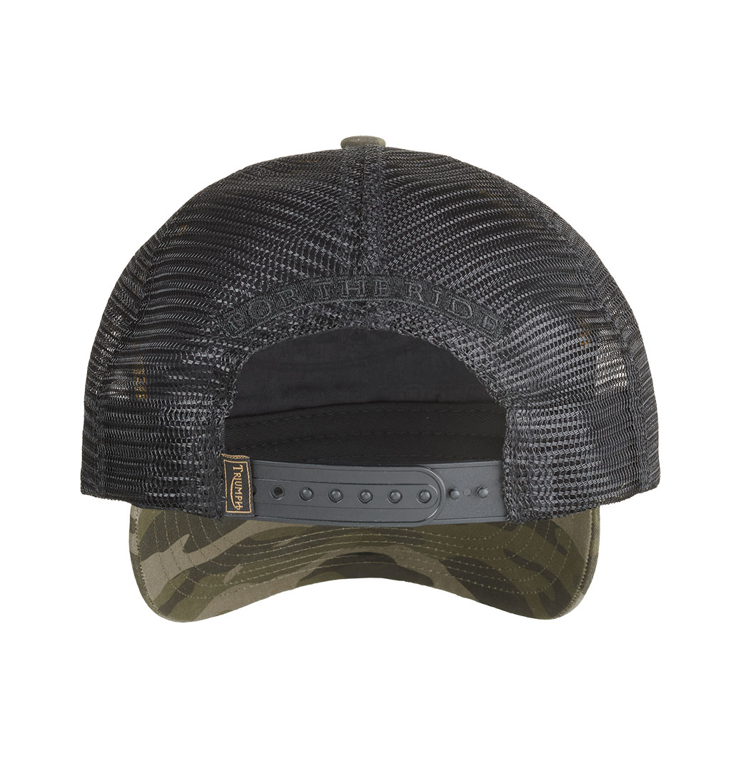 Triumph Motorcycles - Oil Trucker Cap - Camo