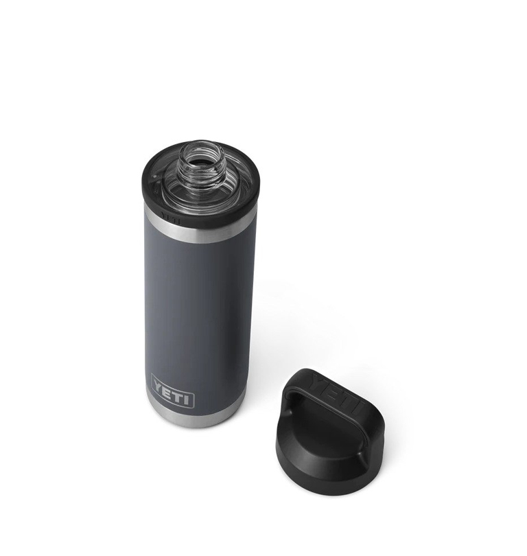 Yeti - Rambler 18 oz Bottle with Chug Cap - Charcoal | Sverige
