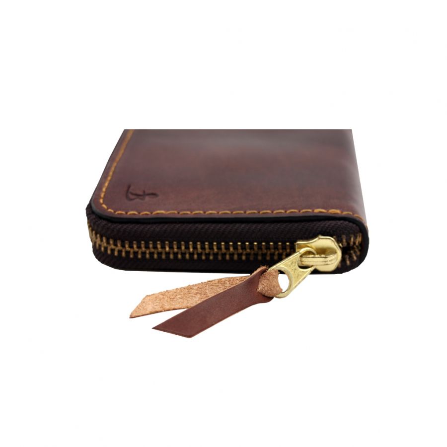 Flying Zacchinis - Highway 61 Leather Wallet - D Brown | Sverige